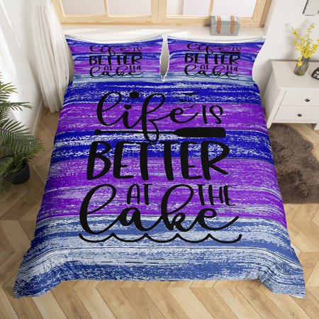 The Lake House Duvet Cover Twin Lake Life Decor Lake Paddle Bedding Set ...