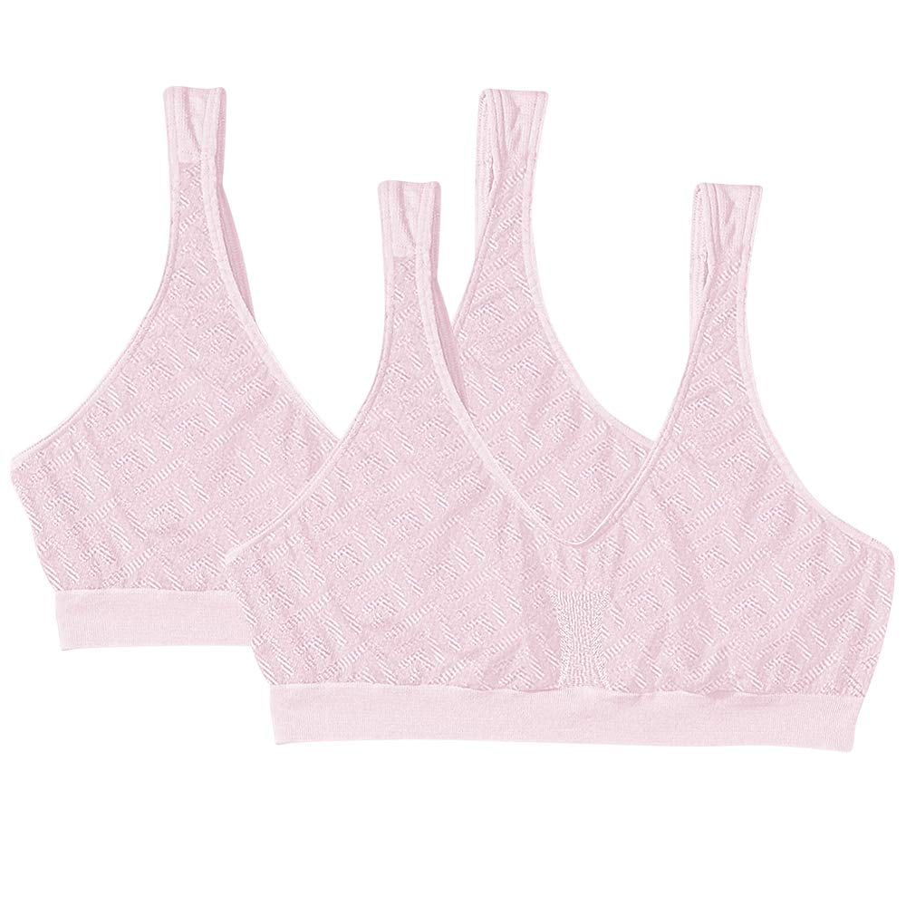 2 Pack Hush Pink Retro Bali Bra 3484 - Walmart.com