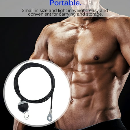 Adjustable Gym Cable Gym Cable Wire Rope with Buckles Portable Exercise ...