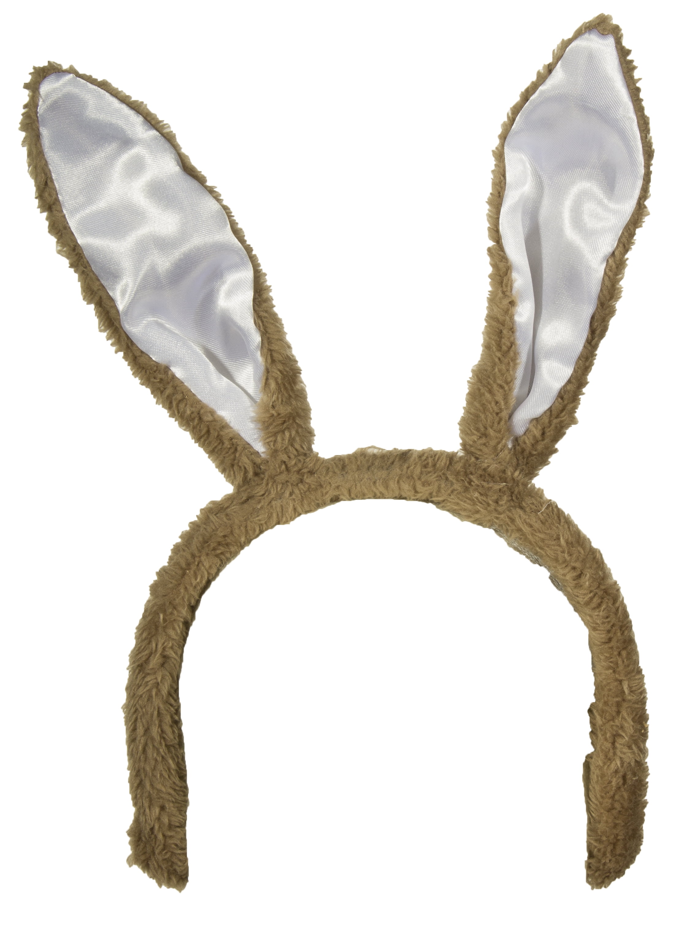 Easter Accessory - Light Brown Posable Bunny Rabbit Ears Headband ...