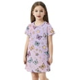 BZSMCE Short Sleeve dress Dress Casual Cotton Dresses-Childhood Delight ...