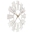Farmhouse Windmill Wall Clock - White - Walmart.com