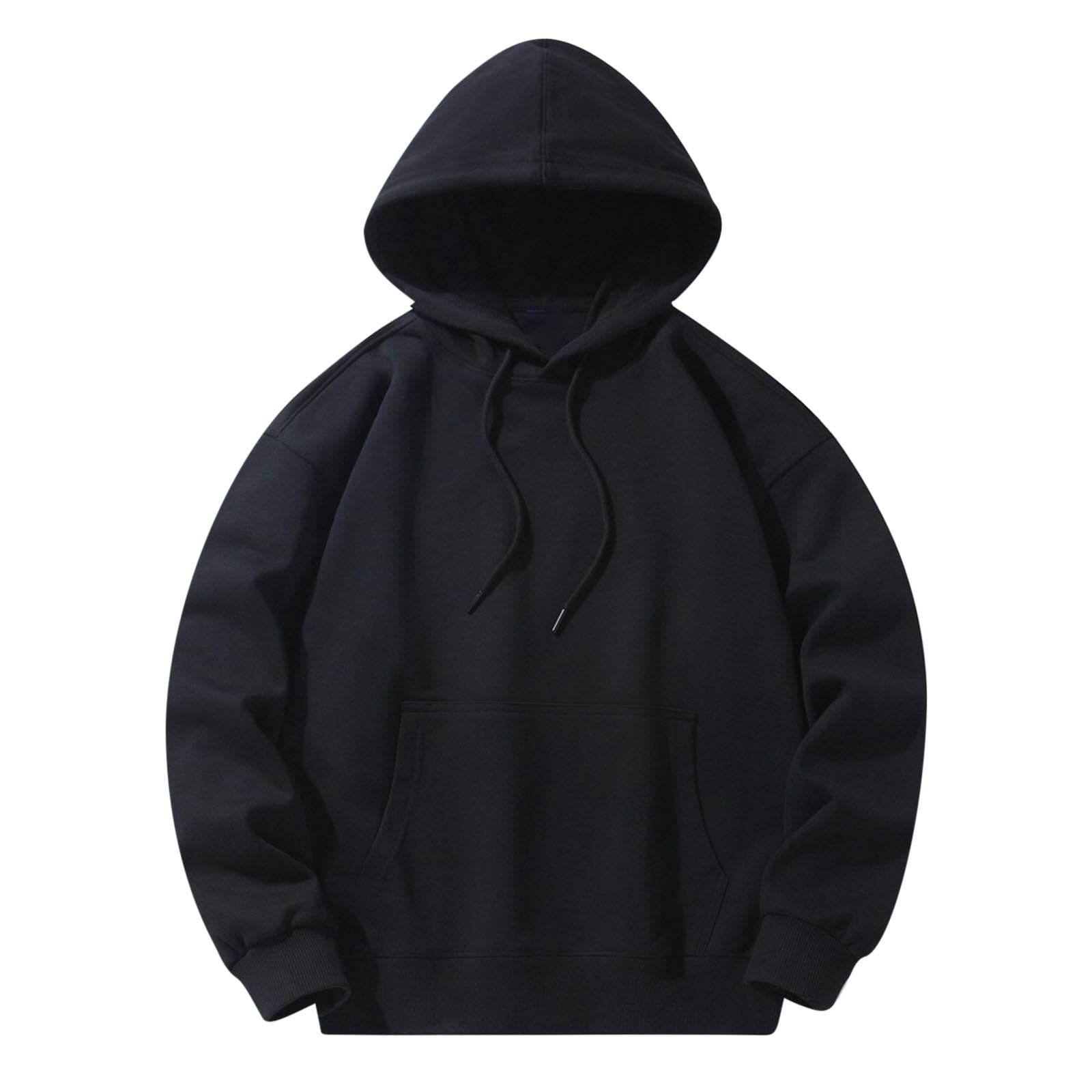 Click here for Yuyuzo Mens Hoodies Solid Color Long Sleeve Fashio... prices