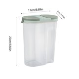 sdhkgrrt,Kitchen Storage Plastic Storage Tank Sealed Rice Dispenser ...
