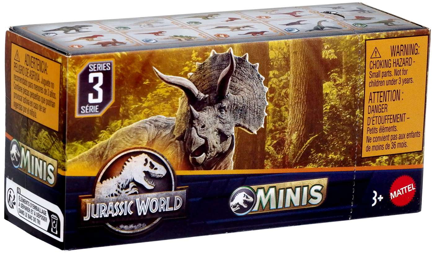 Jurassic World MINIS Series 3 Mystery Pack (1 RANDOM Figure) - Walmart.com