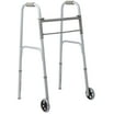 Medline Deluxe Two-Button Folding Walker - Walmart.com