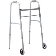 Zler Extra Wide Upright Walker - Stand Up Rollator, Supports Up to 500 ...