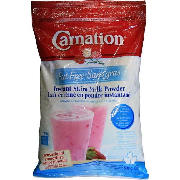 Carnation Instant Skim Milk Powder - 500g - Pack of 10 - (10x500g ...