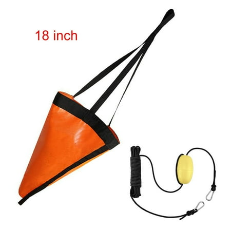 PERTTYUNG PVC Tow Anchor Fishing Anchor Rope Sea Anchor Drift Brake ...