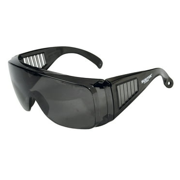 Hobart Safety Glasses - Black Frame With Clear Lens - Walmart.com
