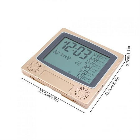 Haofy Prayer Alarm Clock, Digital Automatic Islamic Muslim Prayer Azan ...