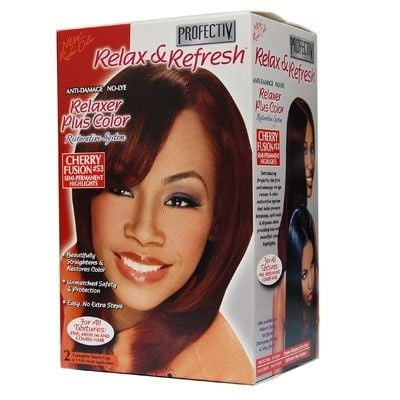 Profectiv Relax and Refresh Relaxer Plus Color Cherry Fusion 53 for All ...