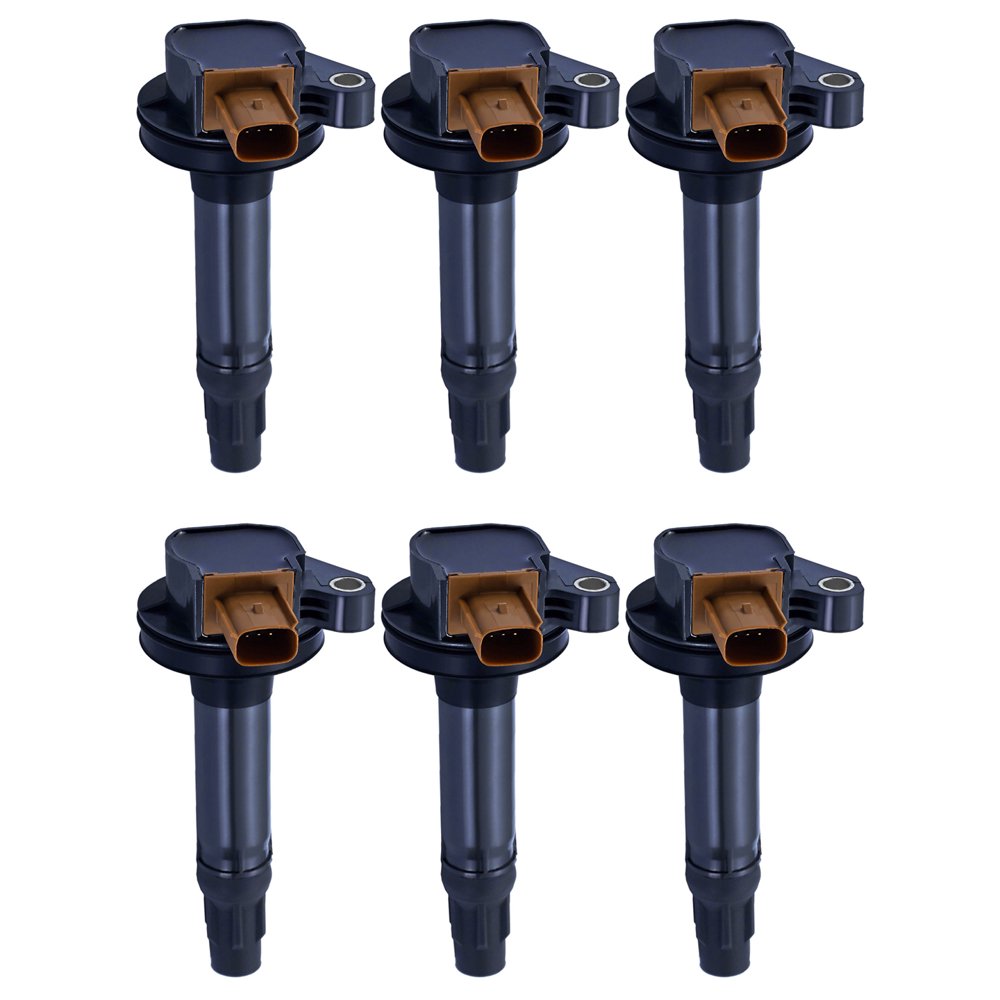 Set of 6 Ignition Coils Compatible with 2015 2016 2017 Ford Transit-350 ...