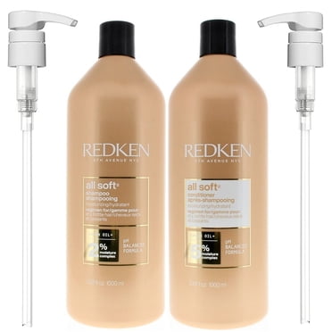 Redken Soft and Safe Colored Hair Shampoo-Conditioner Set 33.8oz with ...