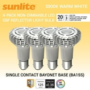 TCP Pro Double Contact Gbf Led Elevator Light, 2 Watt, Frosted ...