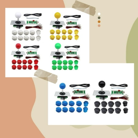 POINTERTECK Game Control Board Arcade Controller USB Encoder to PC ...