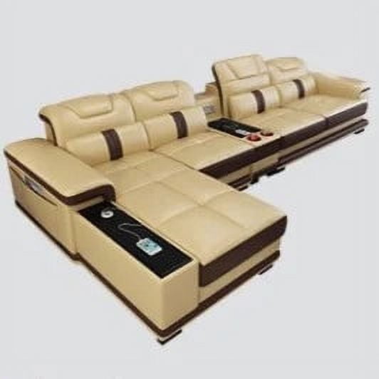 modern cheap sofas l shape white luxury leather corner sectional sofa ...