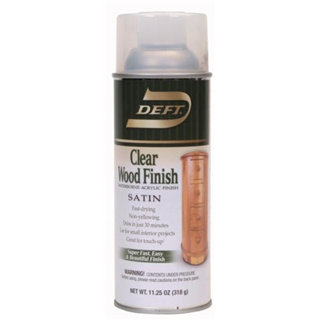 Deft Inc. 12.25 Oz Clear Satin Interior Waterborne Wood Finish ...