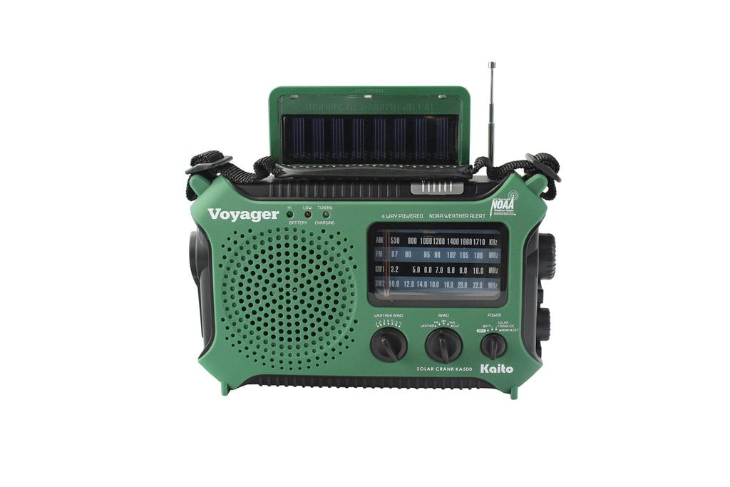 Kaito Portable AM/FM Weather Radios, Green, KA500GRN - Walmart.com
