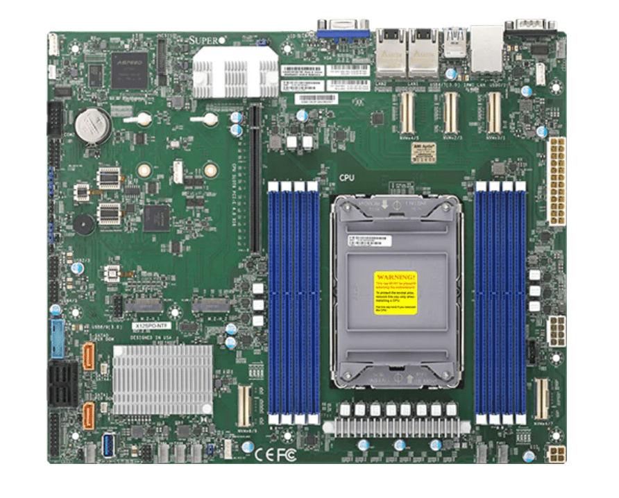 *NEW* Supermicro X12SPO-NTF Motherboard ATX - 3rd Gen Intel Xeon ...