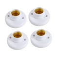 Gazechimp 4Pcs Light Bulb Holder Bases Garage Office E27 Light Socket ...