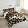 Leopard Print Comforter Cheetah Bedding,Safari Animal Bedding Sets ...