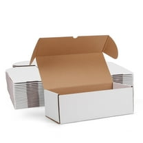 MEBRUDY 40 Pack 10x4x4 inches Brown Shipping Boxes Corrugated Cardboard ...