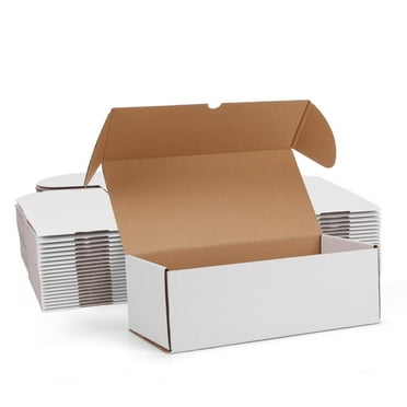 Calenzana Individual Blank Plain 9x6x2 Brown Shipping Boxes, Kraft ...