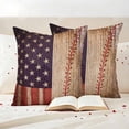 American Flag Vintage Outdoor Waterproof Pillow Covers, Farmhouse ...