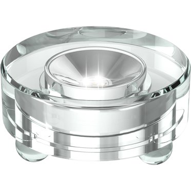 Displays2go LED Locking Display Table w/ Rear Drawer, Stainless Steel ...