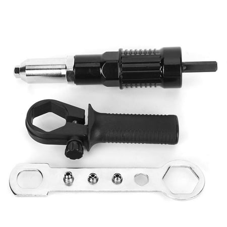 Rivet Gun Adapter, Professional Cordless Drill Hand Electric Rivet Gun ...
