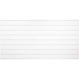 CrownWall Slatwall System: PVC Garage Organizer Wall Mount, 8’ x 4 ...