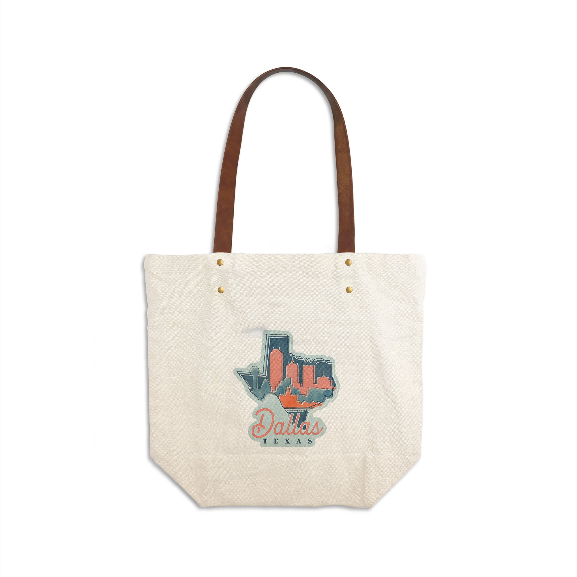 Dallas, Texas, Whimsy City Collection, State and Skyline, Contour ...