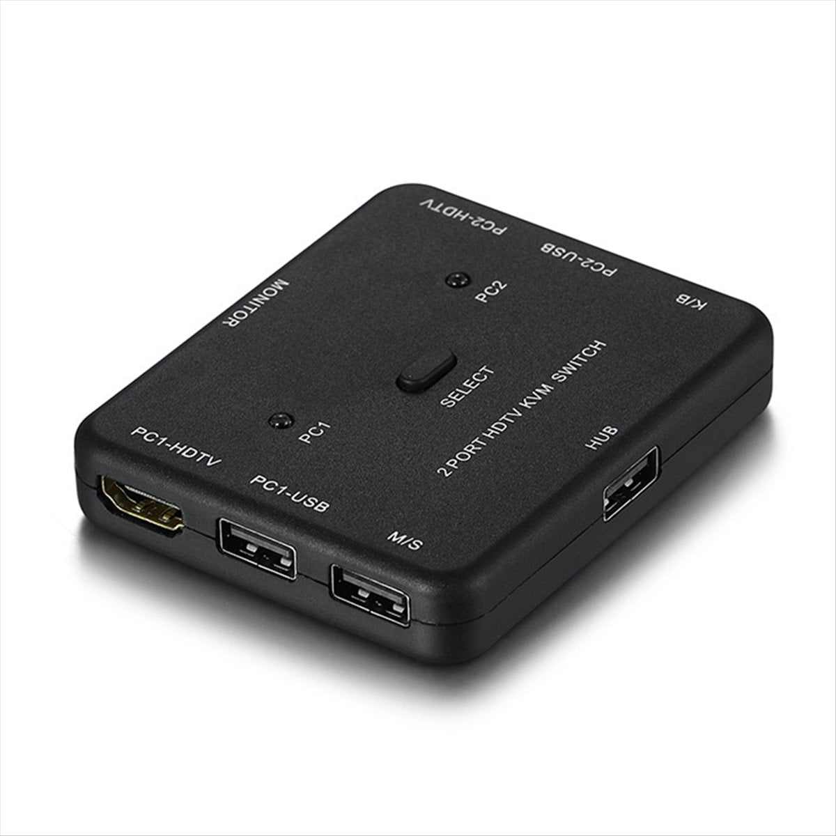 KVM Switch 4K -Compatible Splitter USB Hub Switcher Transfer Adapter ...