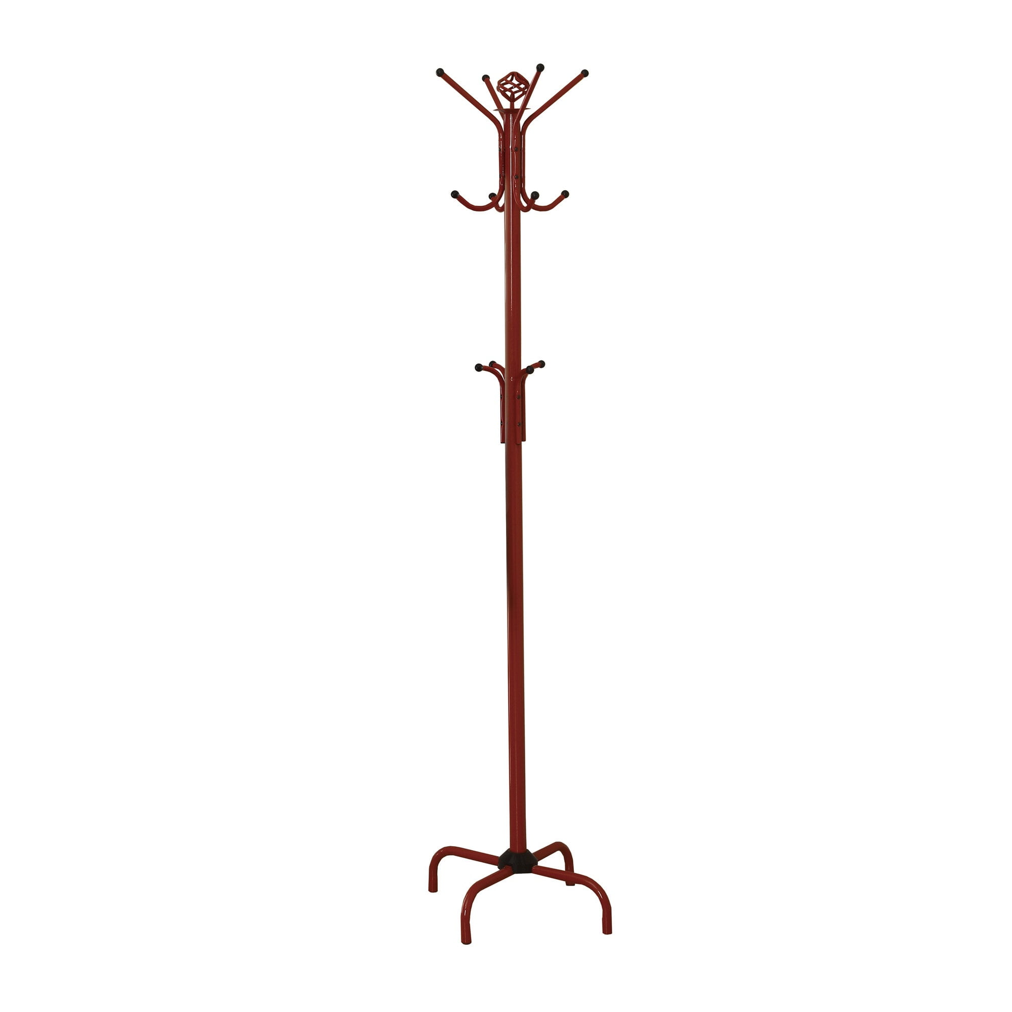 Click here for Monarch Specialties Coat Rack - 70H / Red Metal prices