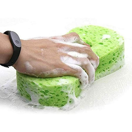 FanShow Car Wash Sponges,Large Cleaning Sponges Pad,5Pcs Size 23x11x4 ...