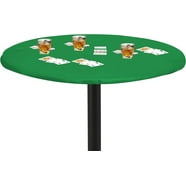 Feltectors Felt Tablecloth Oblong Poker Table Topper Oval Tables Cover ...