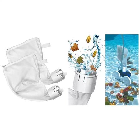 Swimming Pool Filter Vacuum Bag Fabric Collect Garbage Aquarium Filter ...