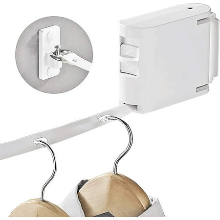 Retractable Clothesline Adjustable Clothes line Retracting Dryer ...