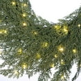 30 in. Pre-Lit LED Wreath - Cypress - Walmart.com
