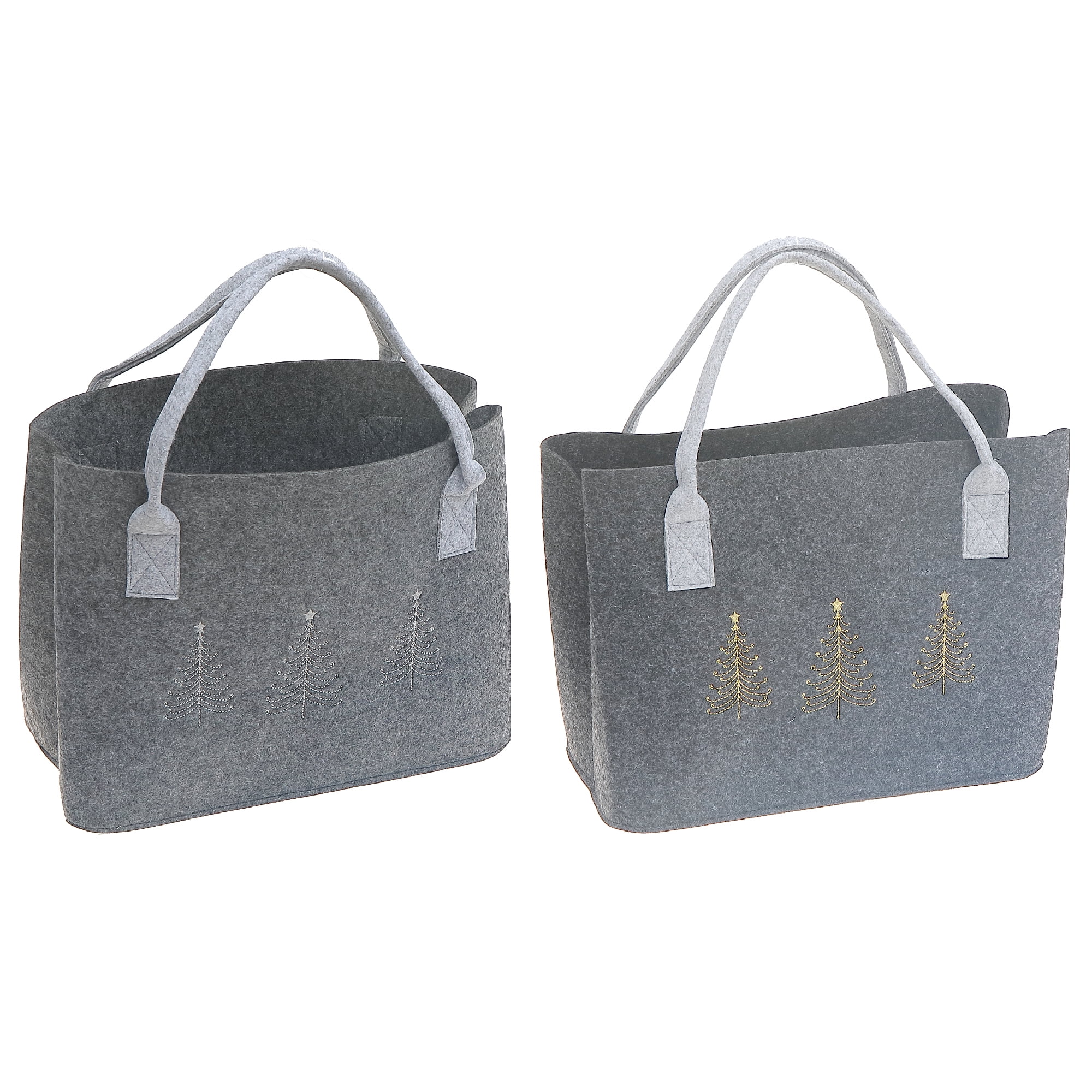 Click here for Ih Casadécor Felt Gift Bag Pine Tree (Asstd) - Set... prices