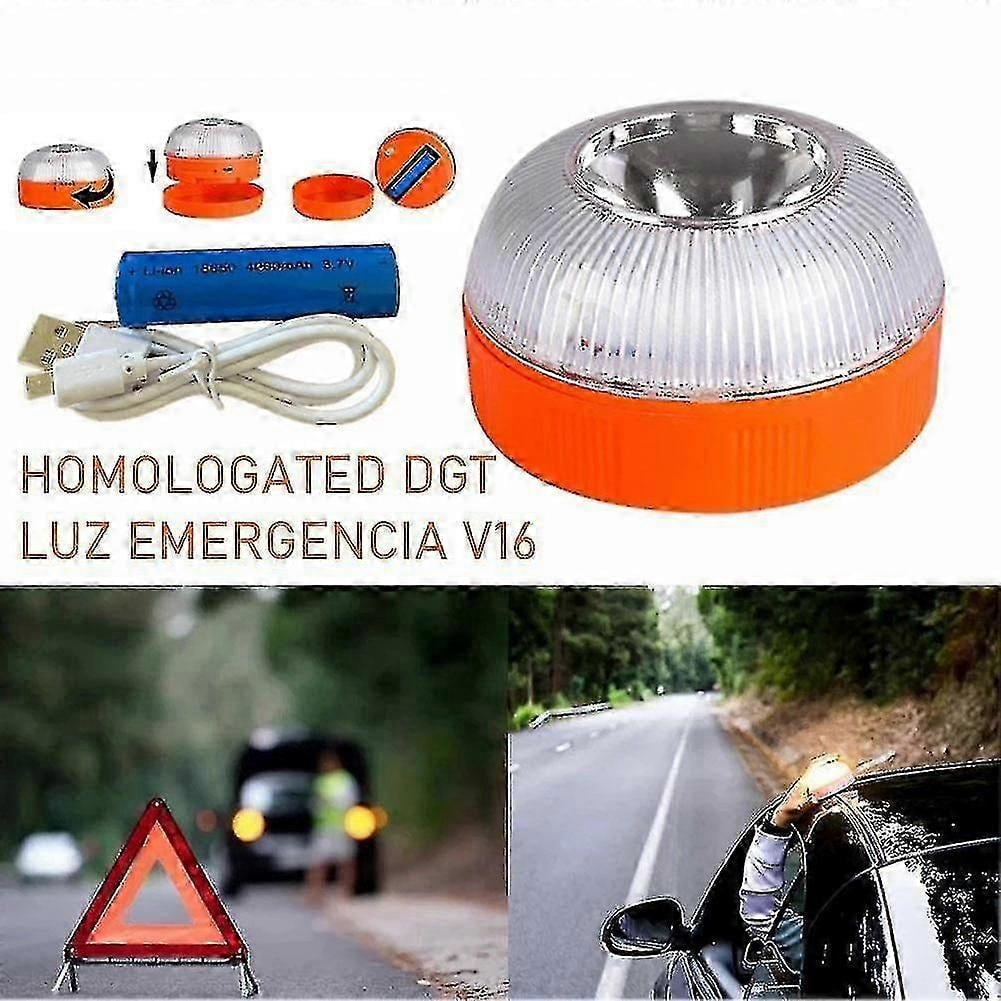 Emergency Light V16 Homologated Dgt Approved Car Emergency Beacon Light ...