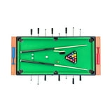 KICK Twain 48″ 2-in-1 Multi Game Table (Brown) - Combo Game Table Set ...