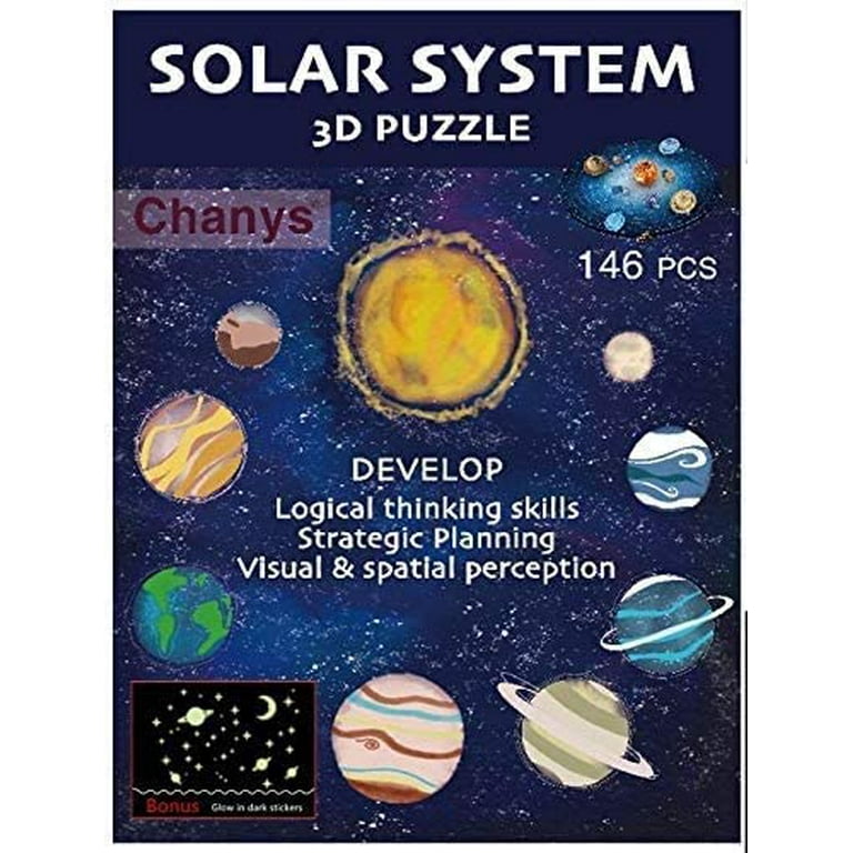 3d Solar System Puzzle