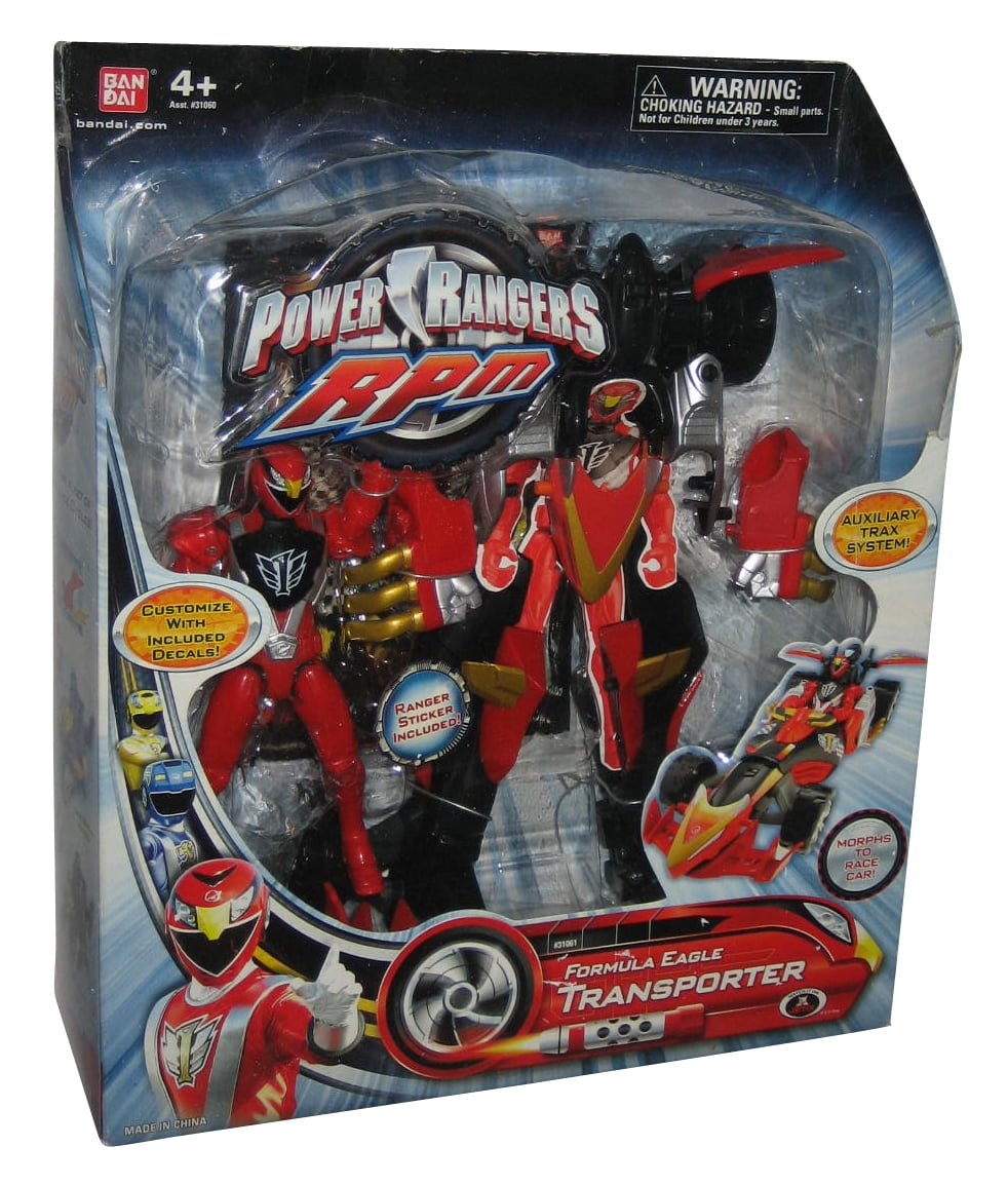 Power Rangers Rpm Red Ranger Toy