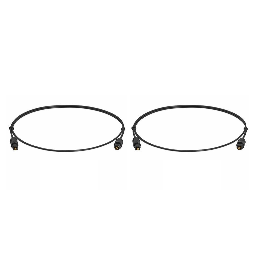 Kearding Cable de Audio Digital de fibra óptica, Cable de Audio Digital ...