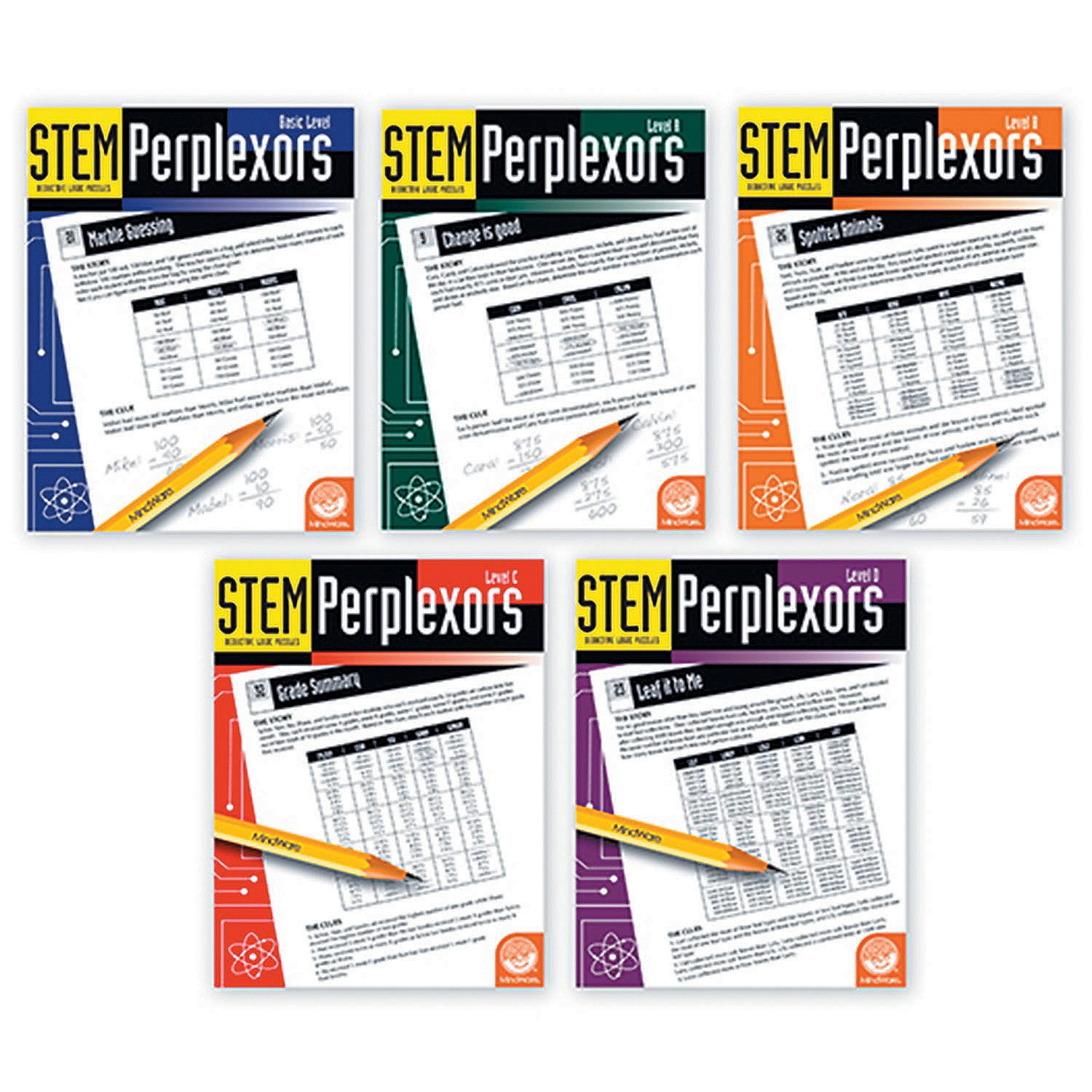 MindWare's STEM Perplexors Logic Puzzles (Set of 5) - Walmart.com