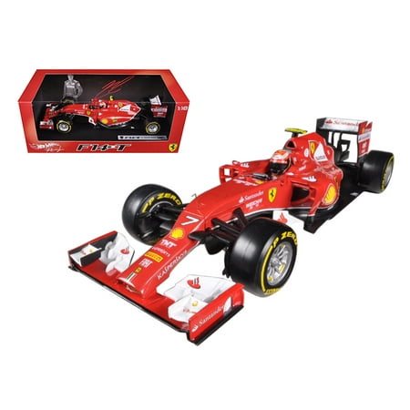 Hot wheels 2014 Ferrari F1 F14 T Formula 1 F2014 Kimi Raikkonen 1/18 ...