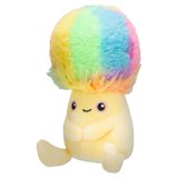 Living on the Veg - Quinn the Mushroom, 6-inch Plushie, Multicolored ...