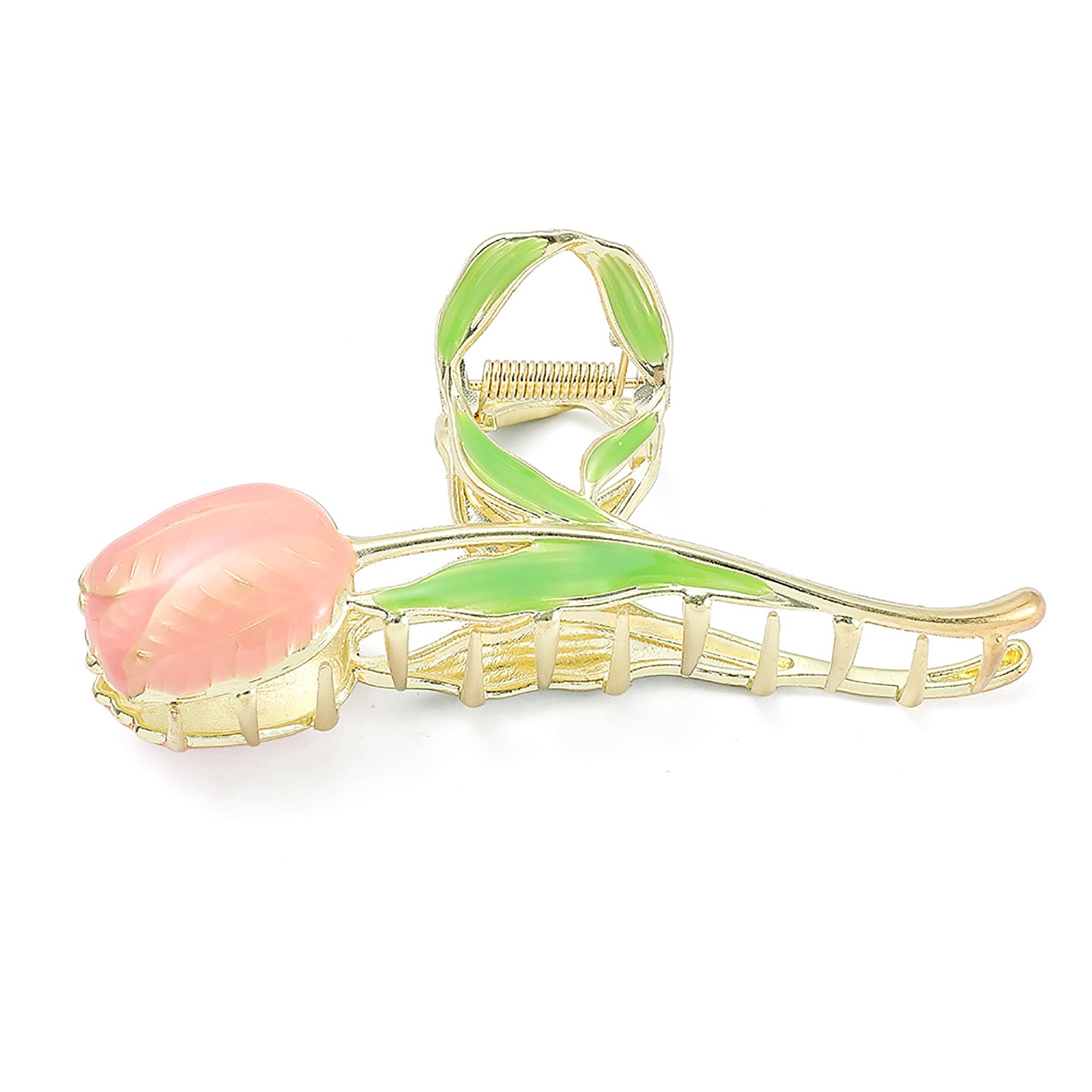 Wharick Hair Claw Clips for Women, Flowers Hollow Metal Hair Claw ...